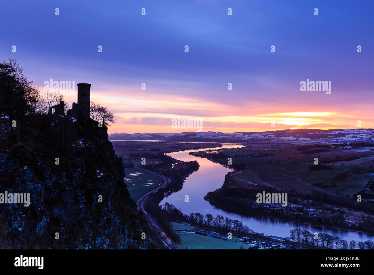 M90 kinross hi-res stock photography and images - Alamy