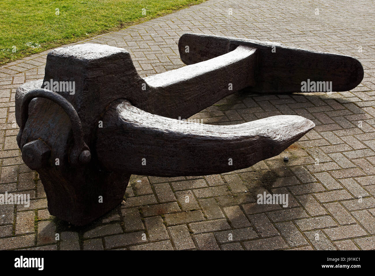iron, metal, rusty, nautical, anchor, ship, old, salt water, sea, ocean ...