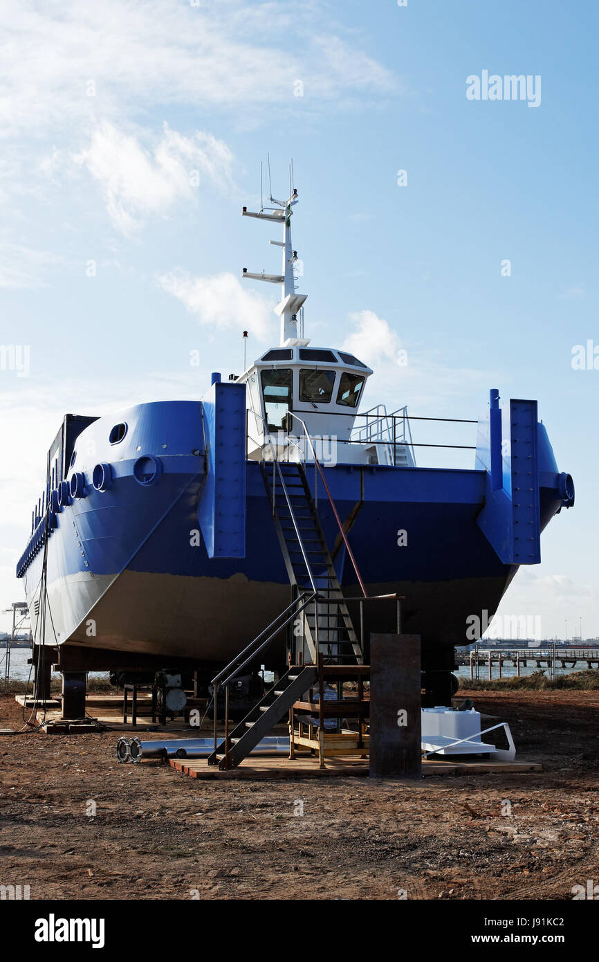 build, shipbuilding, tug, boat, salt water, sea, ocean, water, wind ...