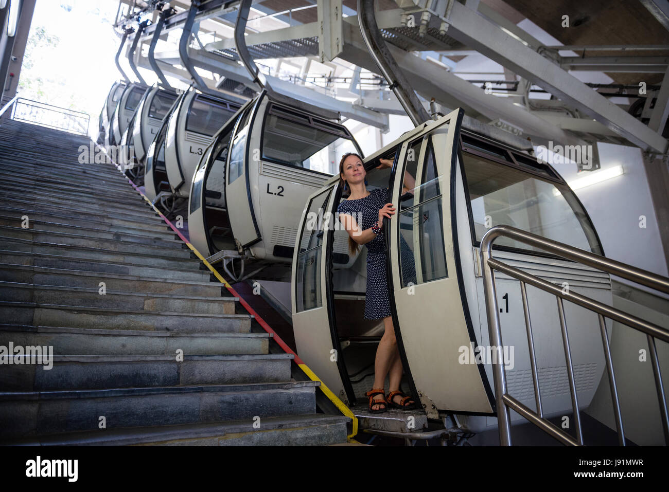 Harbor cable car hi-res stock photography and images - Alamy