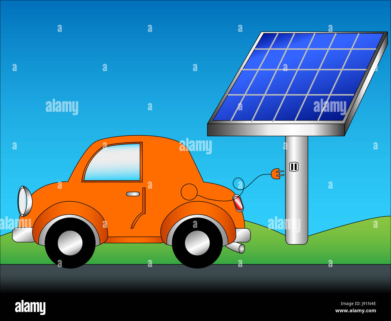 illustration, eco, environment, enviroment, model, design, project ...