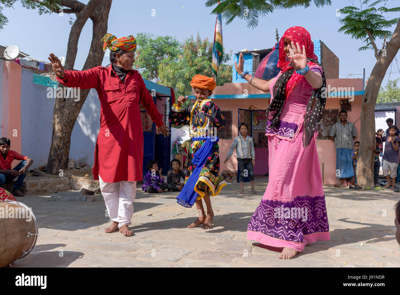 Kalbelia nomads of Rajasthan, India Stock Photo - Alamy