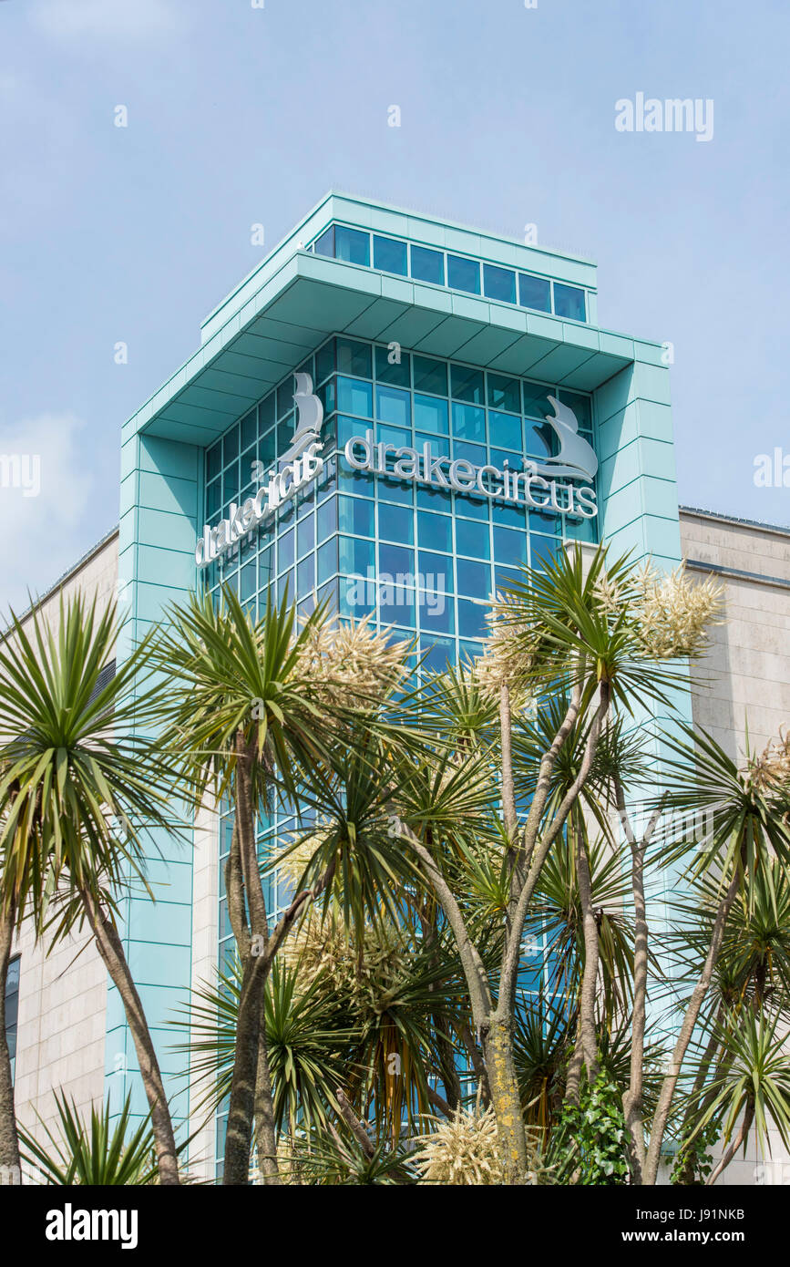 Drake Circus shopping center Plymouth Stock Photo - Alamy