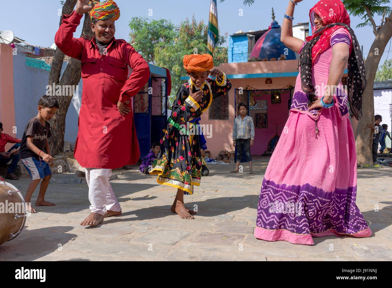 Kalbelia nomads of Rajasthan, India Stock Photo - Alamy