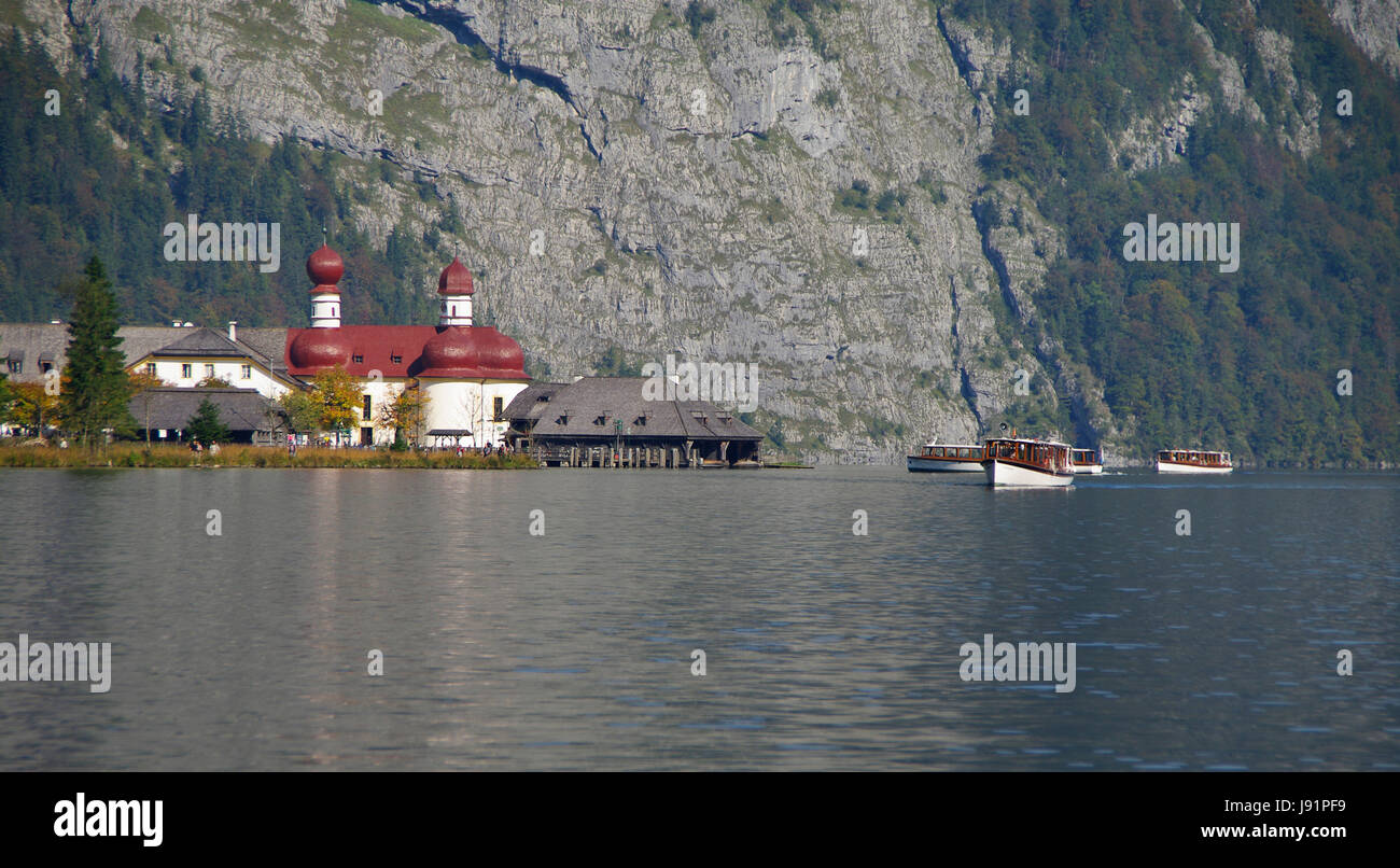 tourism, chapel, salt water, sea, ocean, water, sailing boat, sailboat ...