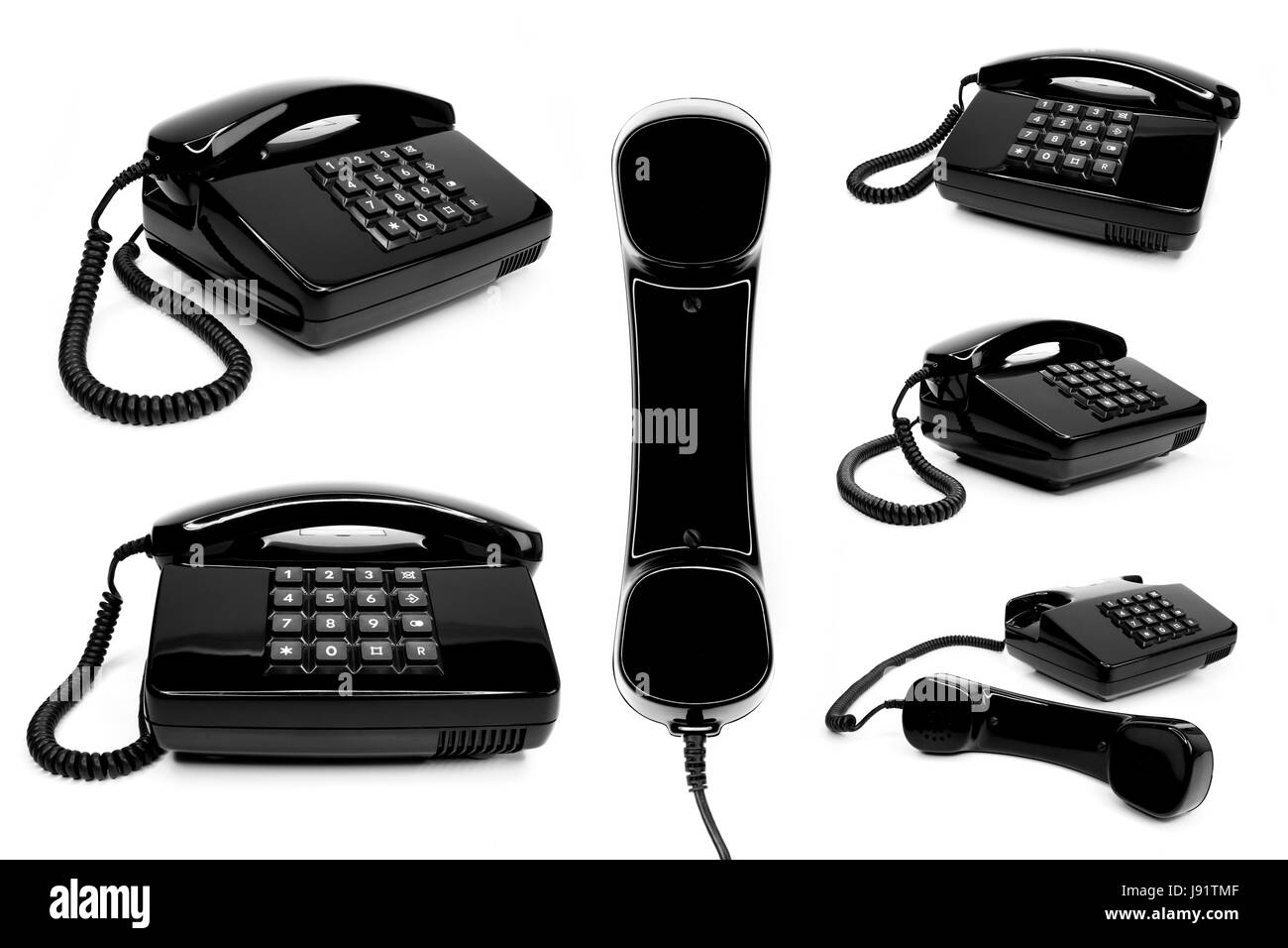telephone, phone, remote communication, retro, customer service ...