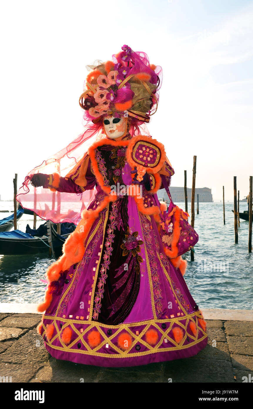 stronghold, venice, masks, carnival, costumes, colourful, humans, human ...