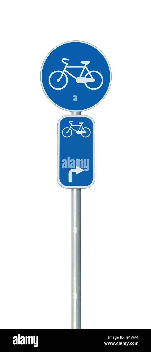 Cycle lane marker hi-res stock photography and images - Alamy
