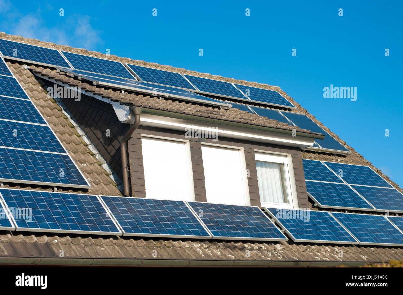 house, building, sunlight, energy, power, electricity, electric power ...