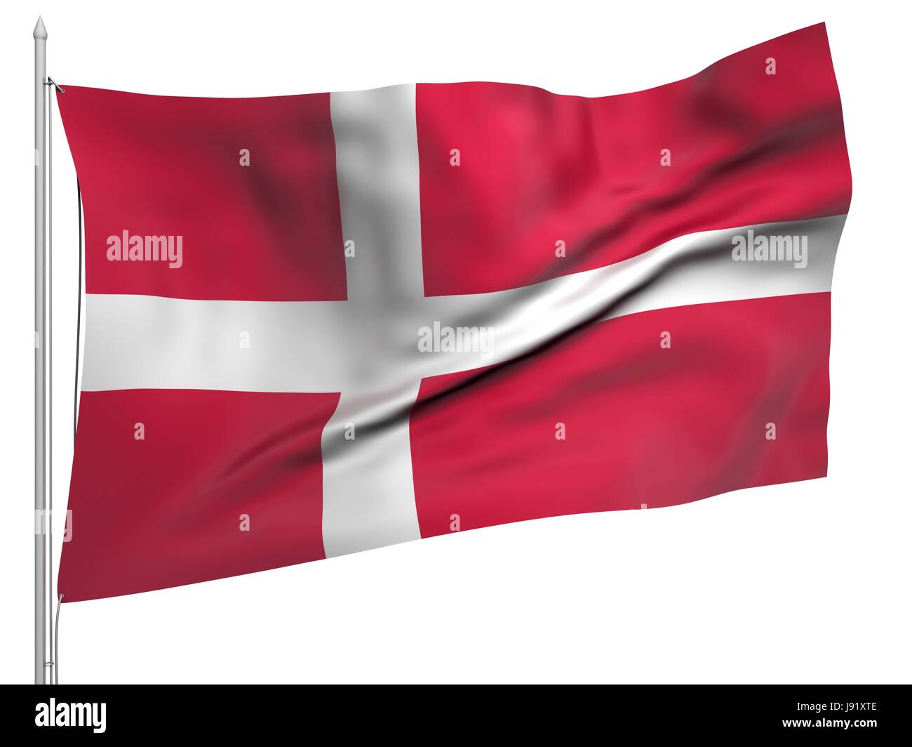 symbolic, colour, emblem, denmark, illustration, flag, official, banner ...