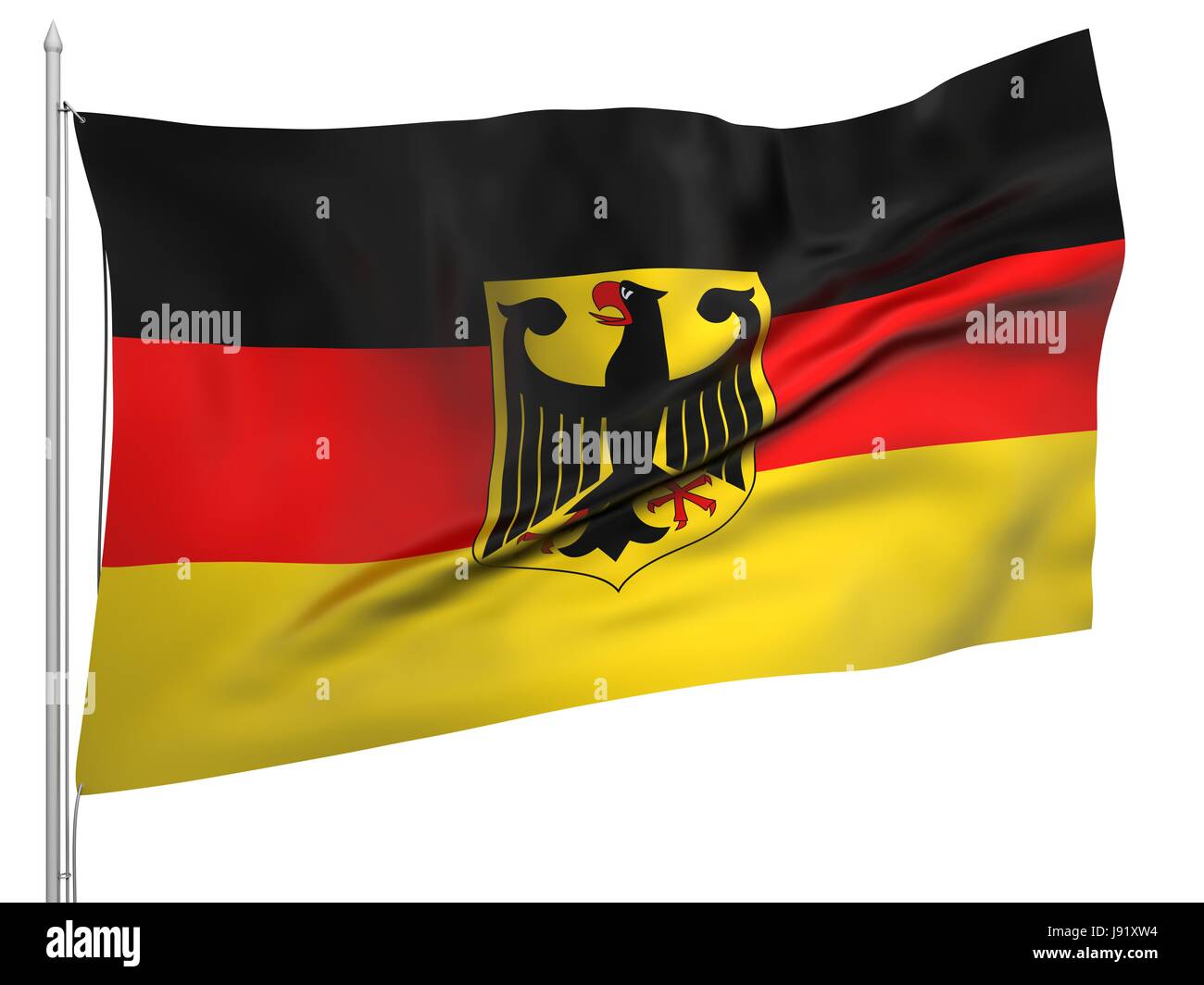 symbolic, colour, emblem, illustration, germany, german federal ...