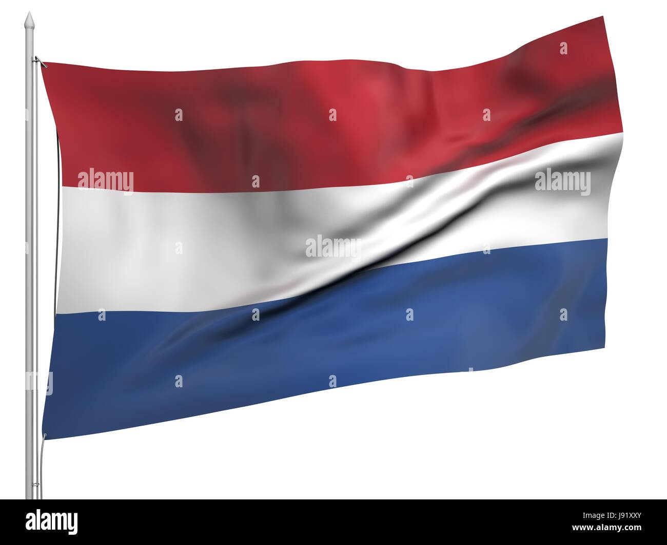 symbolic, colour, emblem, illustration, flag, netherlands, official ...