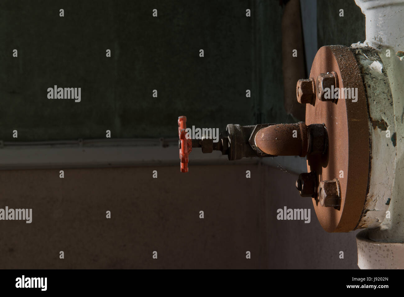 Permission visit to the unused section of Saint Cadoc's Hospital ...