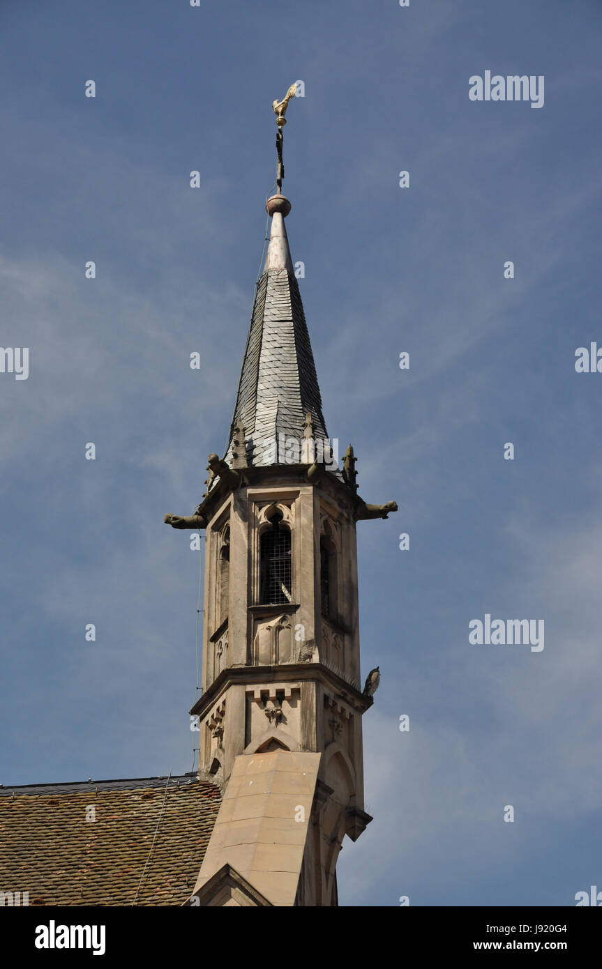 church, steeple, style of construction, architecture, architectural ...