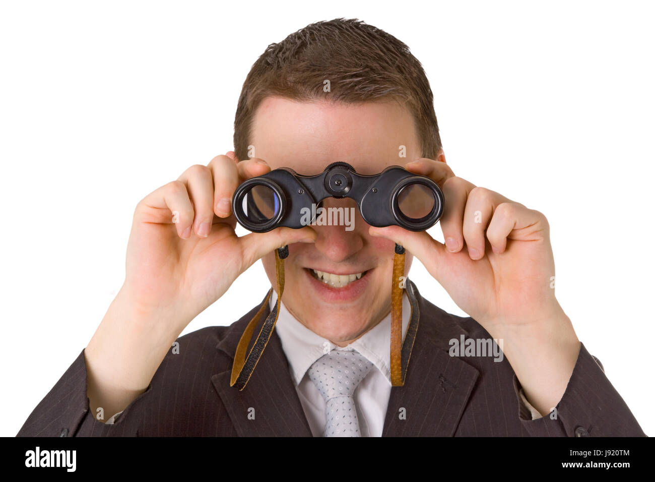 future, far-sightedness, business man, businessman, vision, binoculars ...