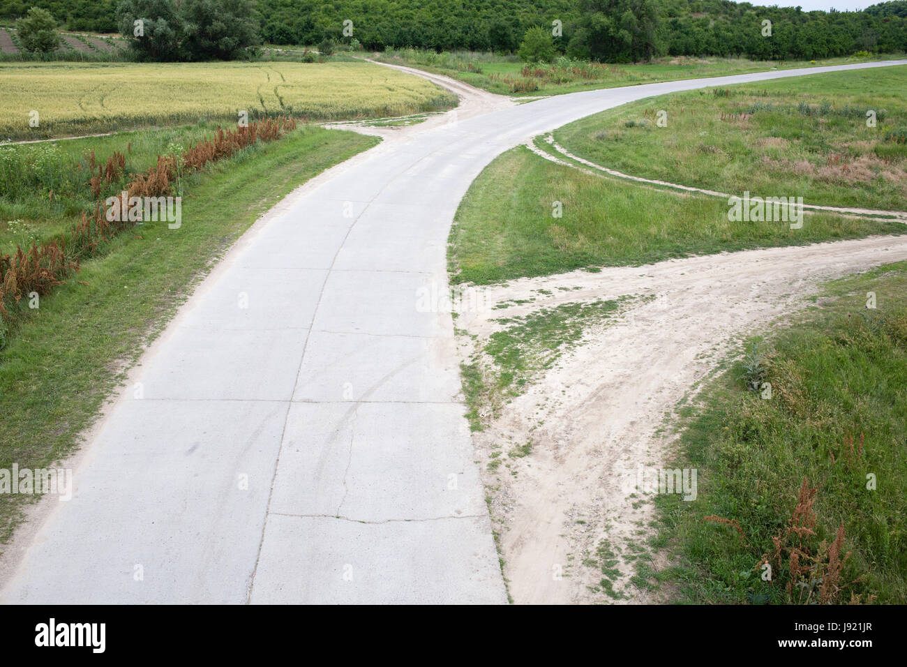 Adjacent roads hi-res stock photography and images - Alamy