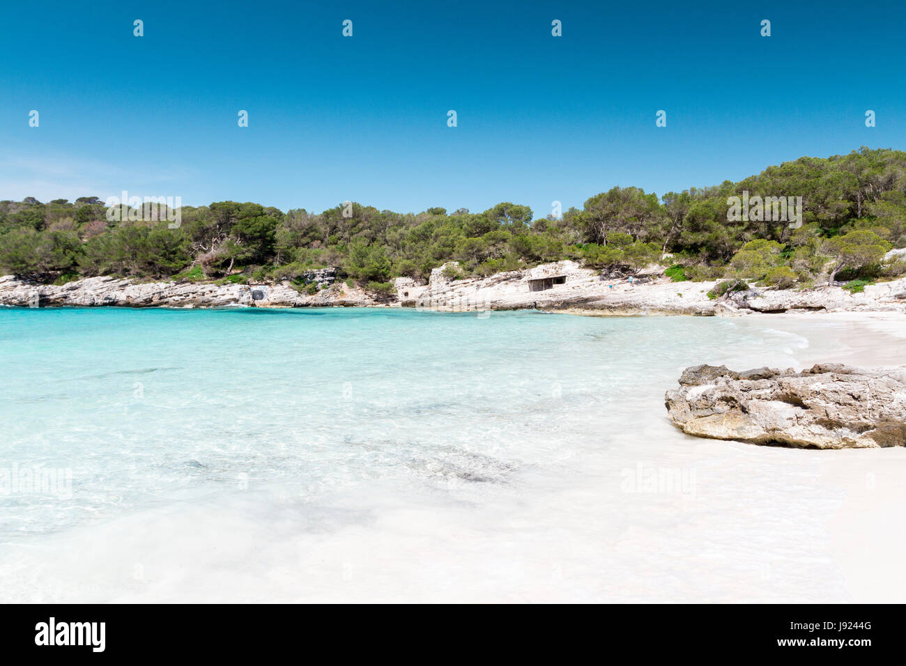 Turqueta cove, Menorca Stock Photo - Alamy