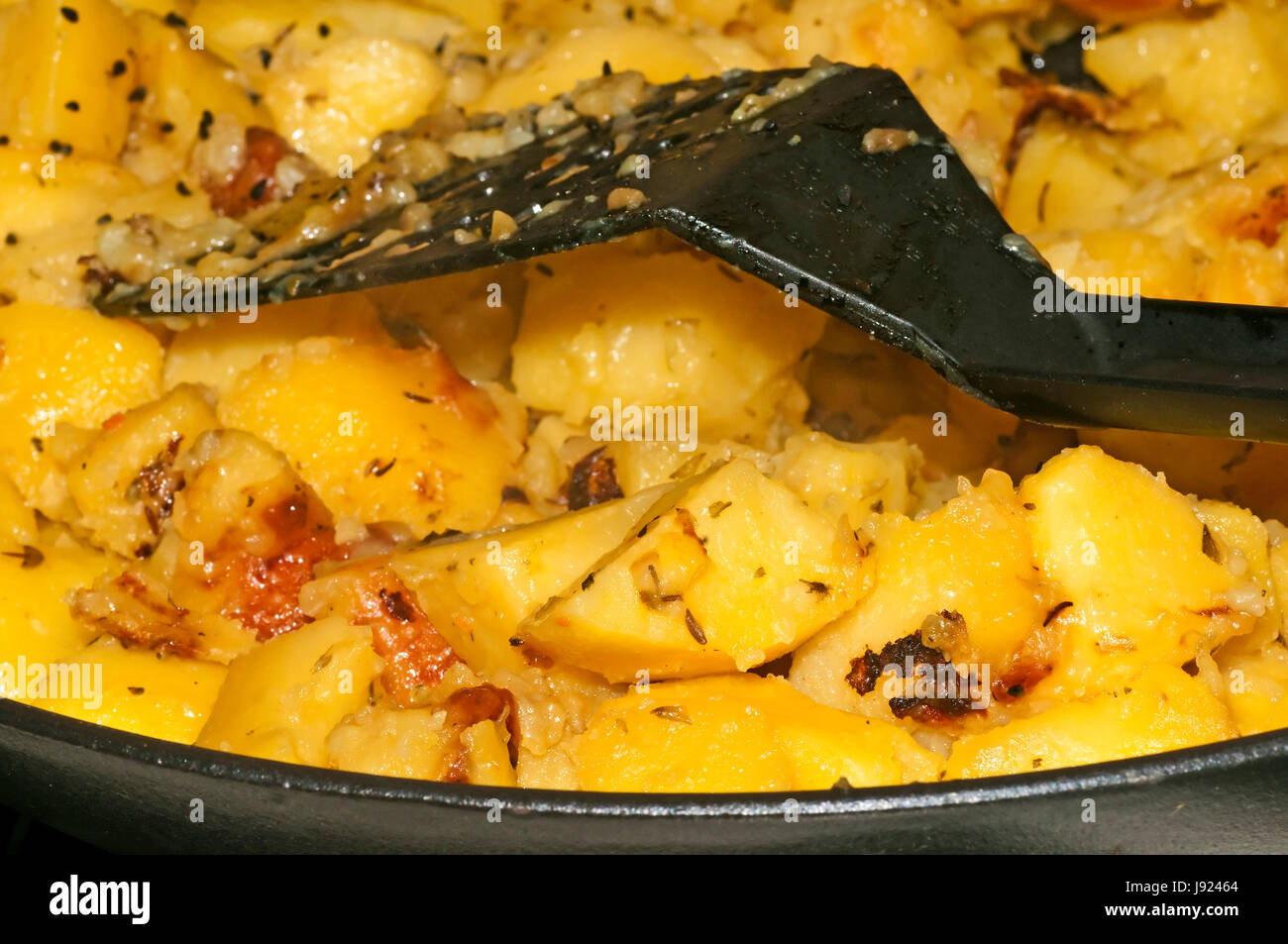 crispy fried potatoes Stock Photo - Alamy