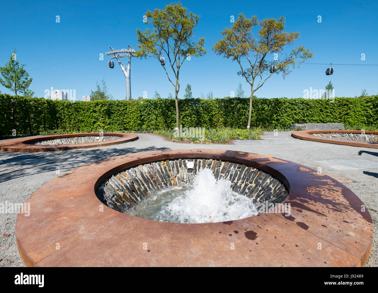 Promenade Aquatica water gardens at IGA 2017 International Garden ...