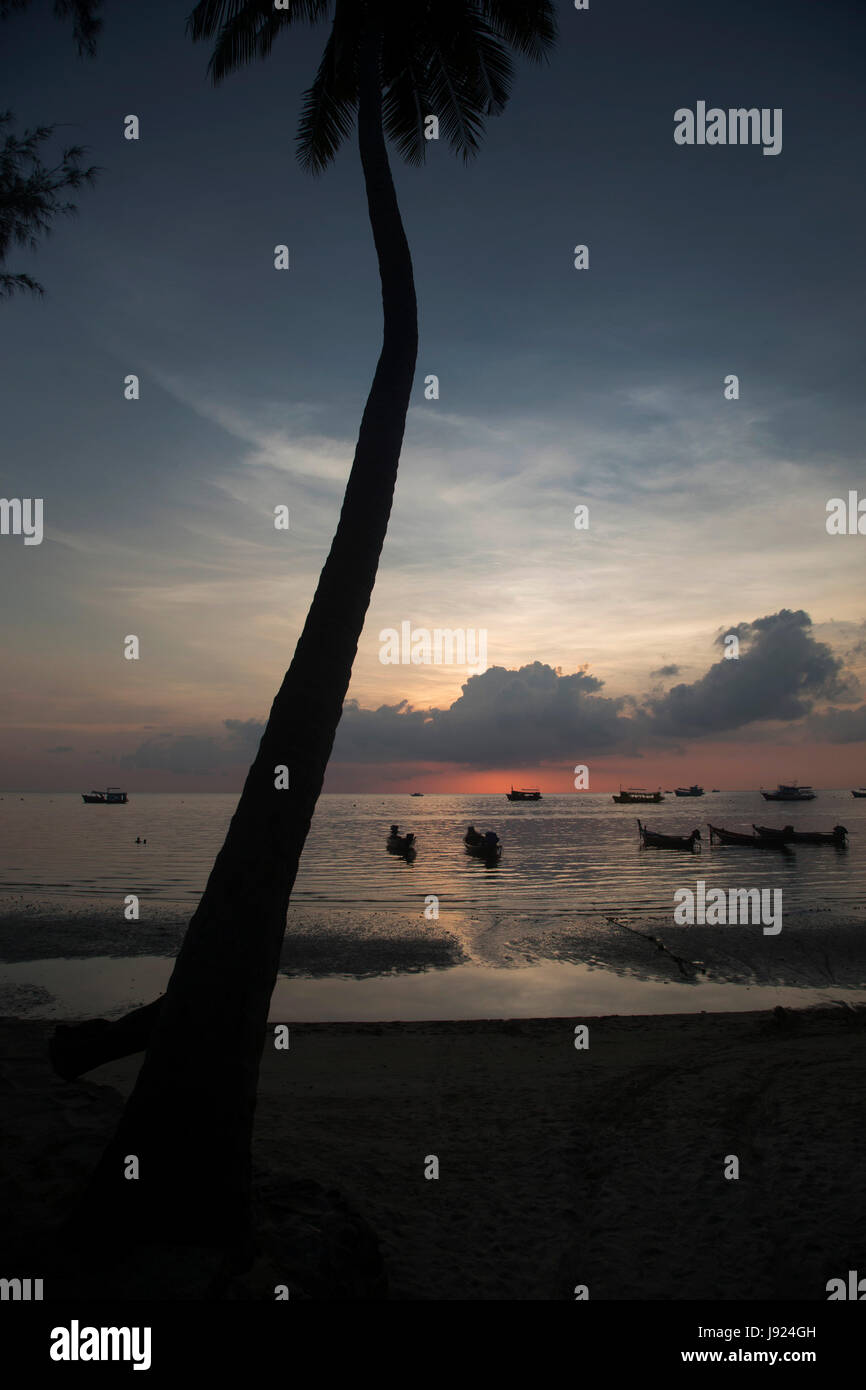 Sairee Beach, Koh Tao, Thailand Stock Photo - Alamy
