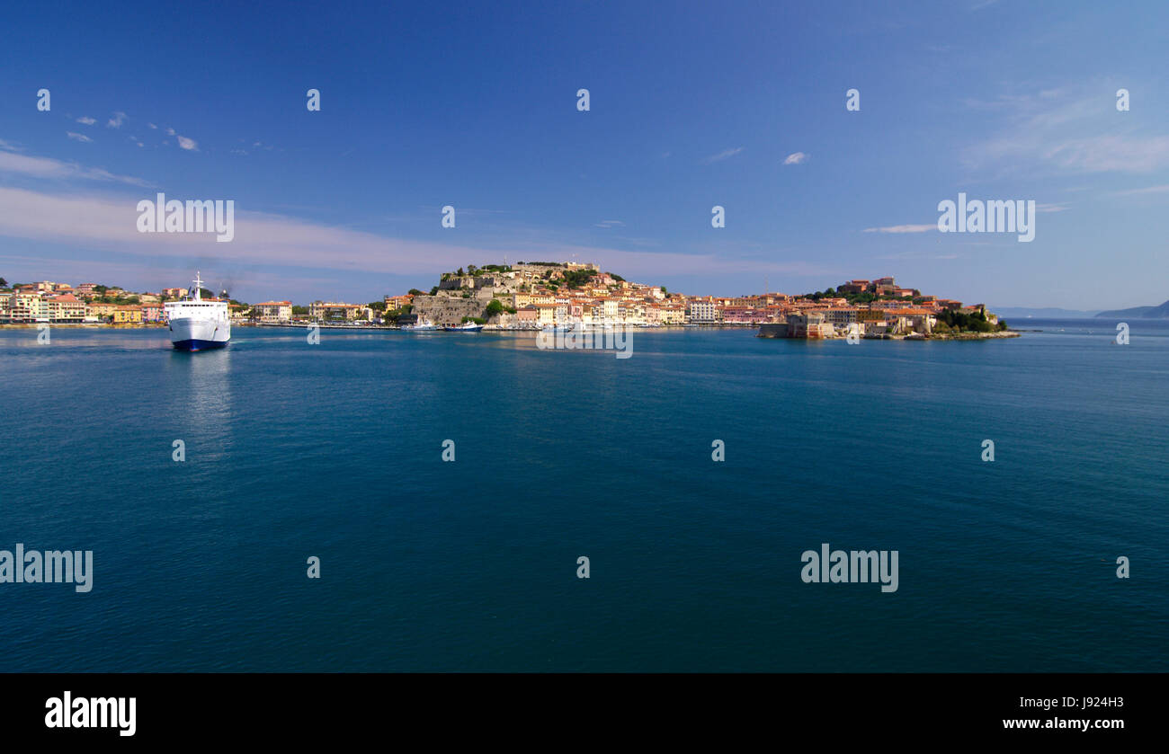harbor, tuscany, harbours, salt water, sea, ocean, water, bathing ...
