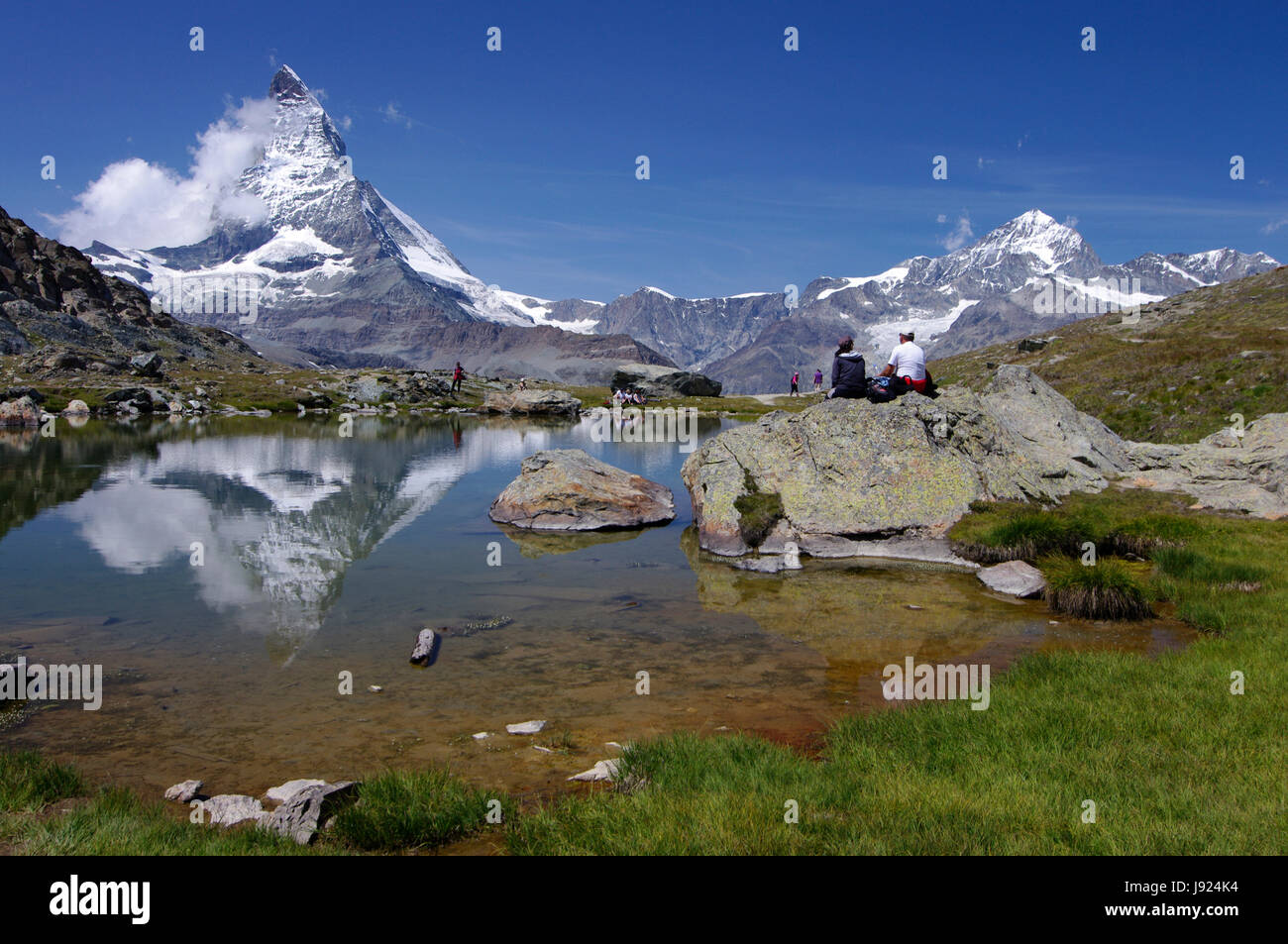alps, switzerland, valais, matterhorn, salt water, sea, ocean, water ...