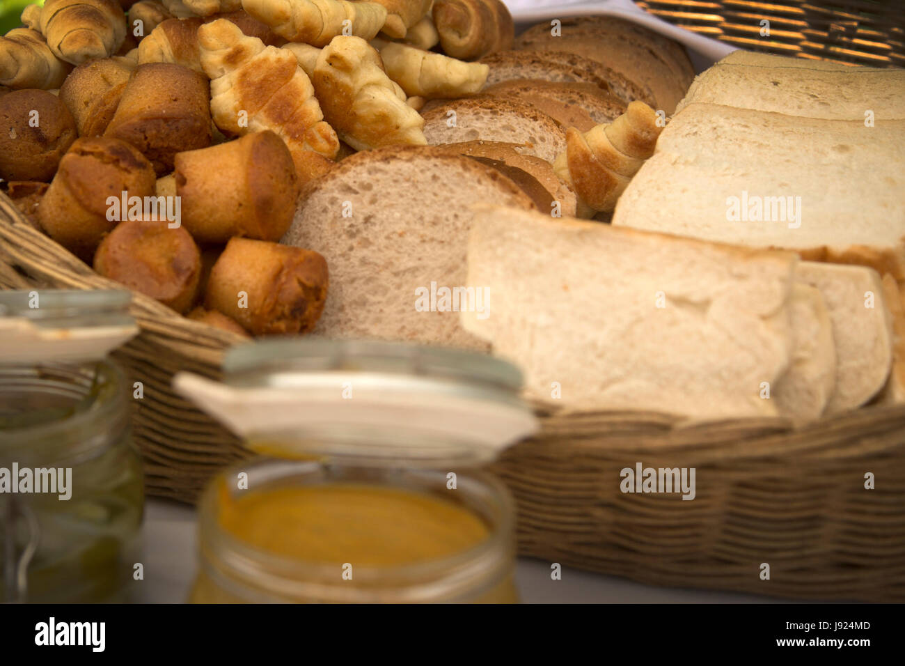 Assortment of breads Stock Photo - Alamy