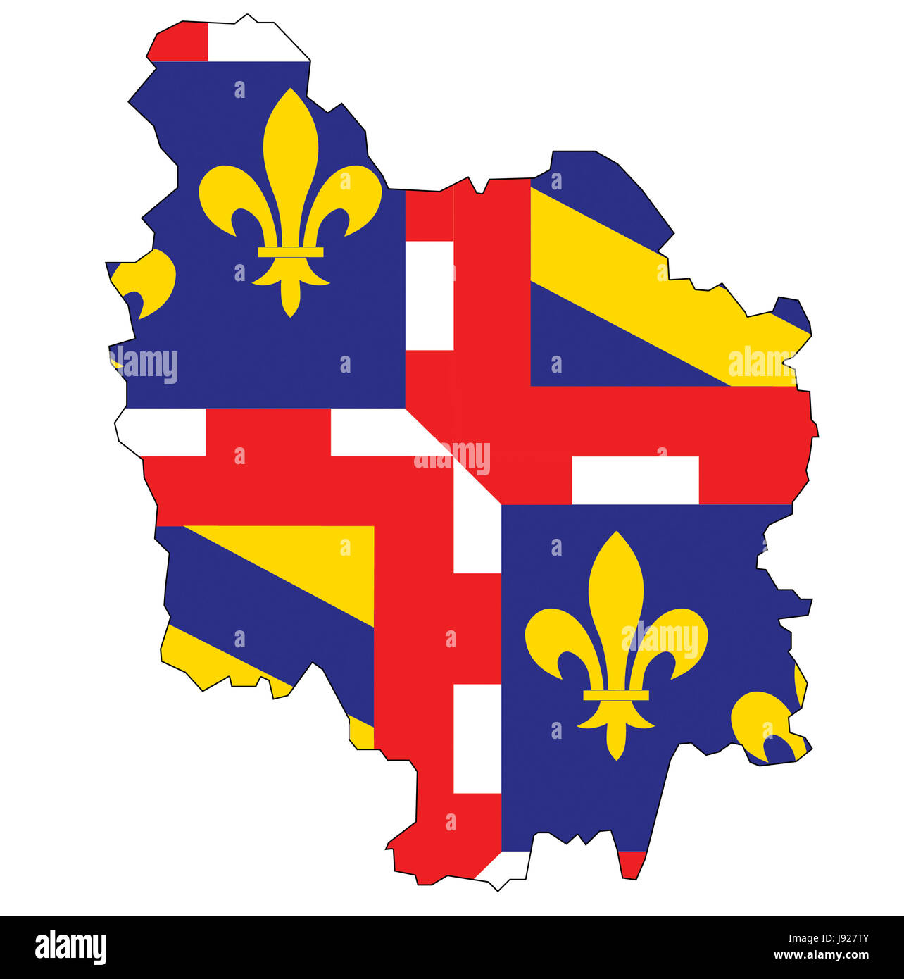 isolated, emblem, europe, vintage, illustration, france, flag, rusty ...