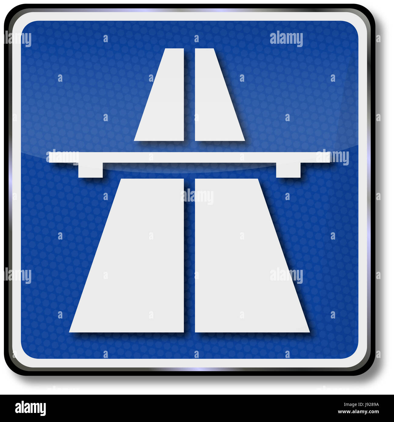 bridge, motorway, highway, sign, signal, traffic sign, speeder, sign ...