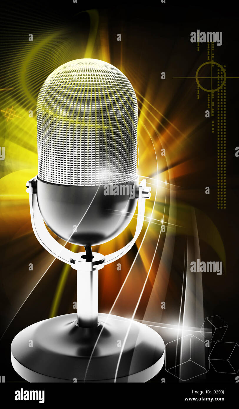 station, concert, graphics, colour, studio, illustration, shape ...