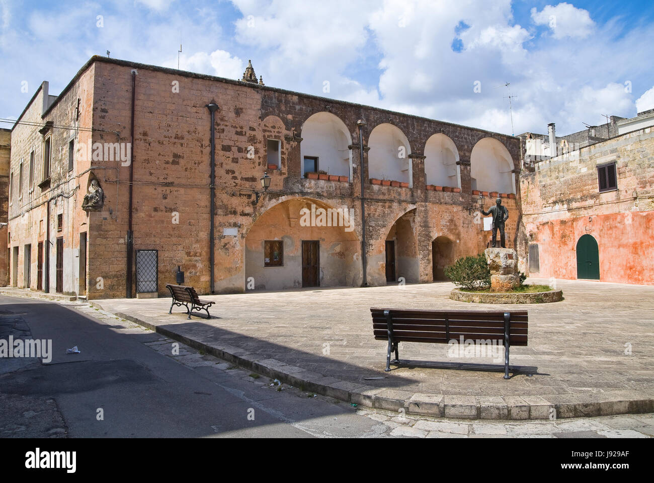 Alleyway. Tricase. Puglia. Italy Stock Photo - Alamy