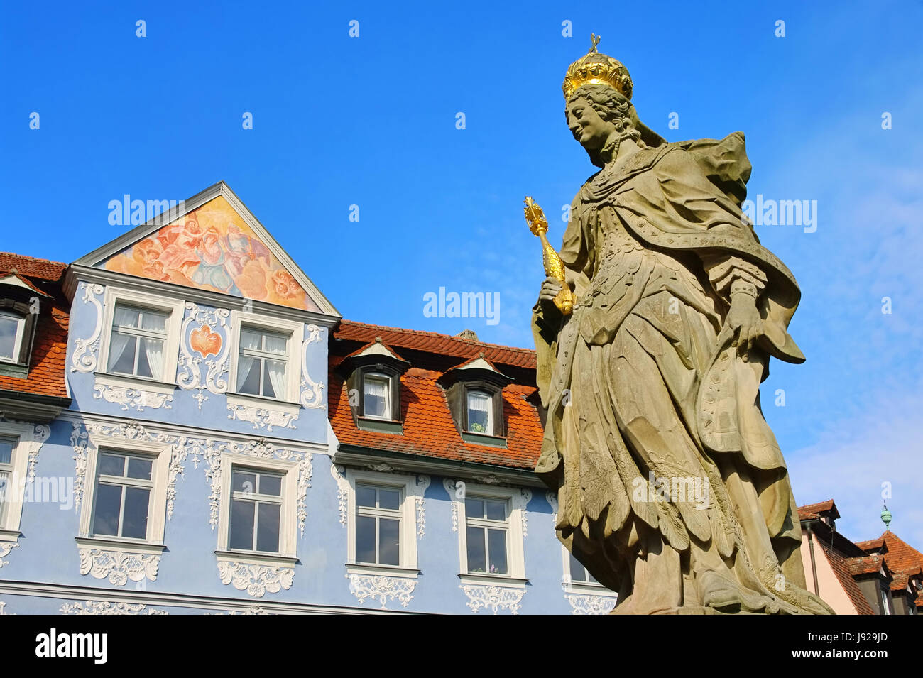 Bamberg statue empress kunigunde hi-res stock photography and images ...