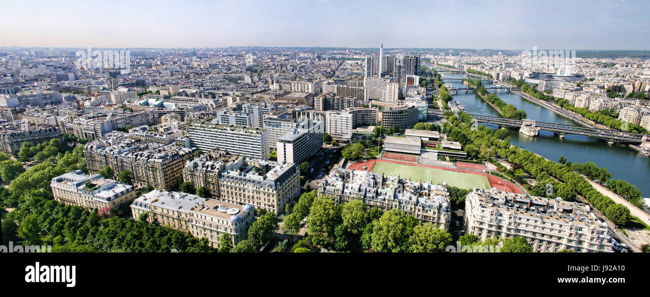 paris, france, sight, view, outlook, perspective, vista, panorama ...
