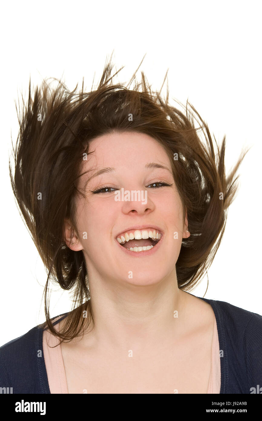 woman, isolated, mouth, teeth, face, portrait, skin, eyes, hairs, care ...