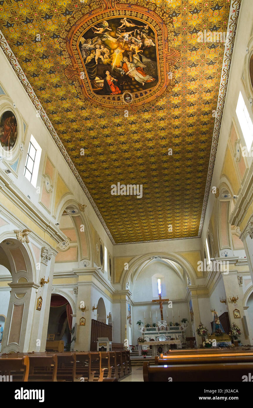 Cathedral of Annunziata. Tursi. Basilicata. Italy Stock Photo - Alamy