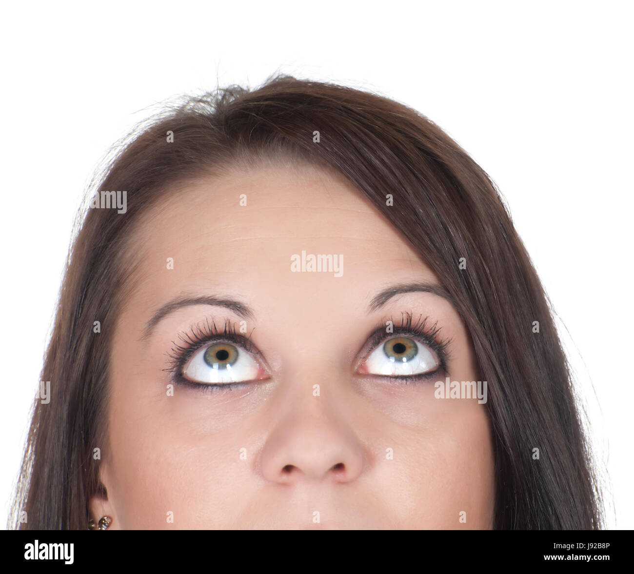 woman, eye, organ, look, glancing, see, view, looking, peeking, looking ...