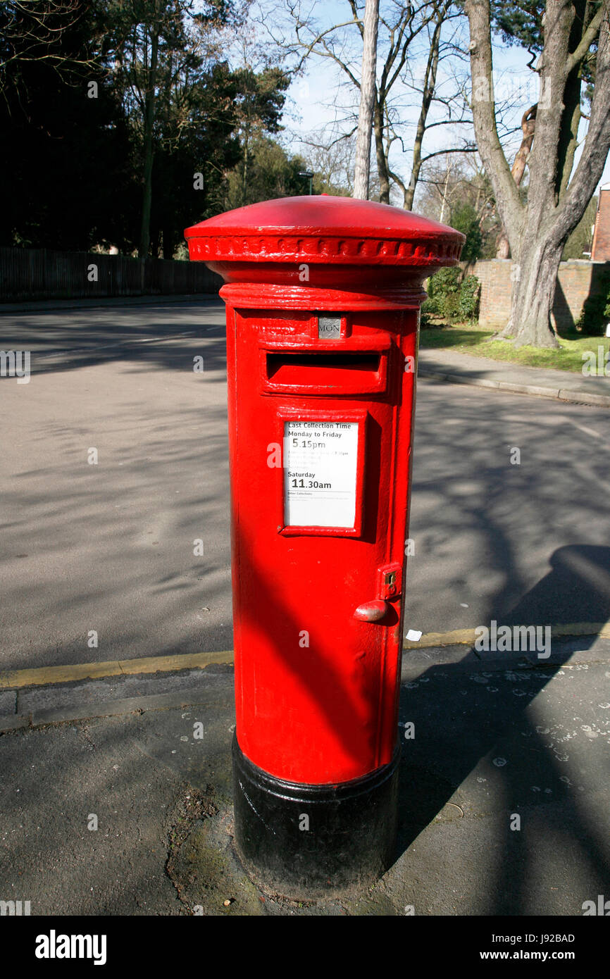 public, london, england, mailbox, traditional, letter, mail, collection ...