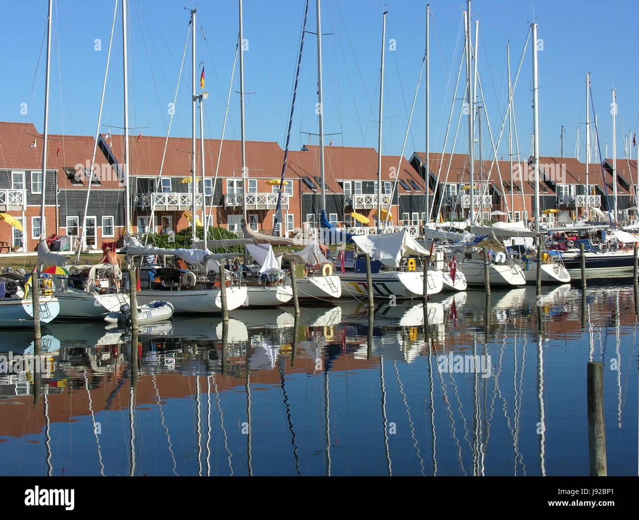 denmark, sailing boats, summer vacation, summer, summerly, sail, harbor ...