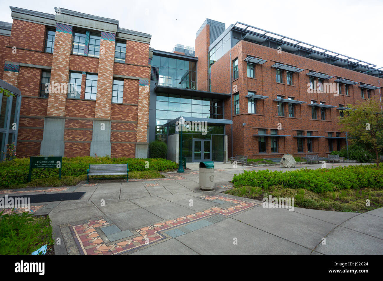 University of Oregon Science Center Stock Photo - Alamy