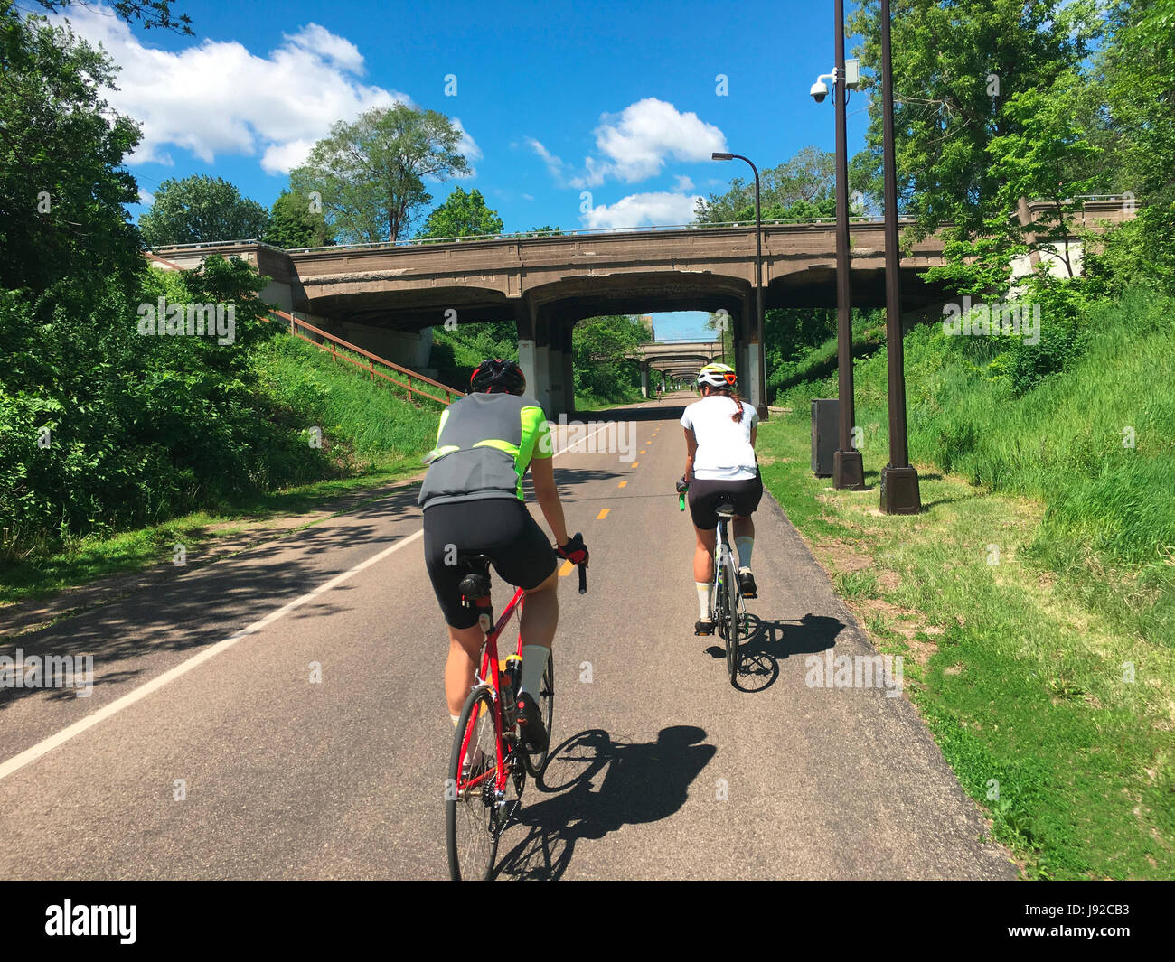 Cyclists riding warning sign hi-res stock photography and images - Alamy