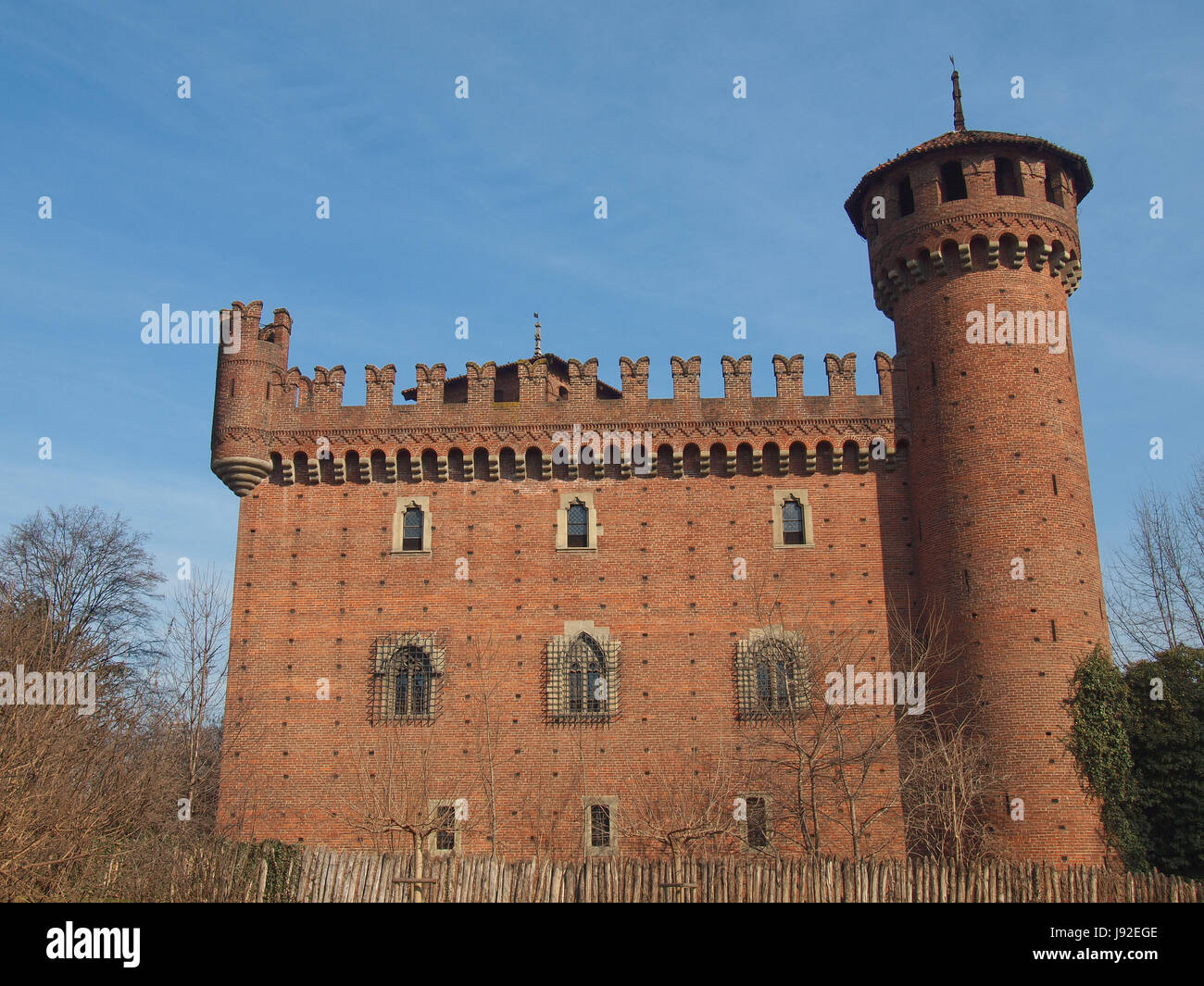 medieval, italia, castle, italy, chateau, vintage, style of ...