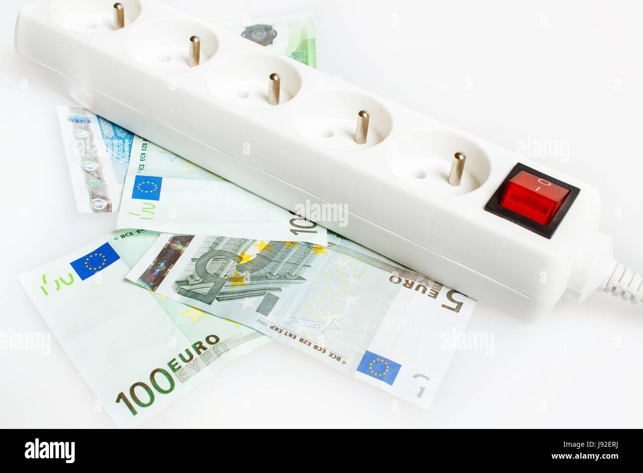 euro, energy, power, electricity, electric power, save, banknotes ...