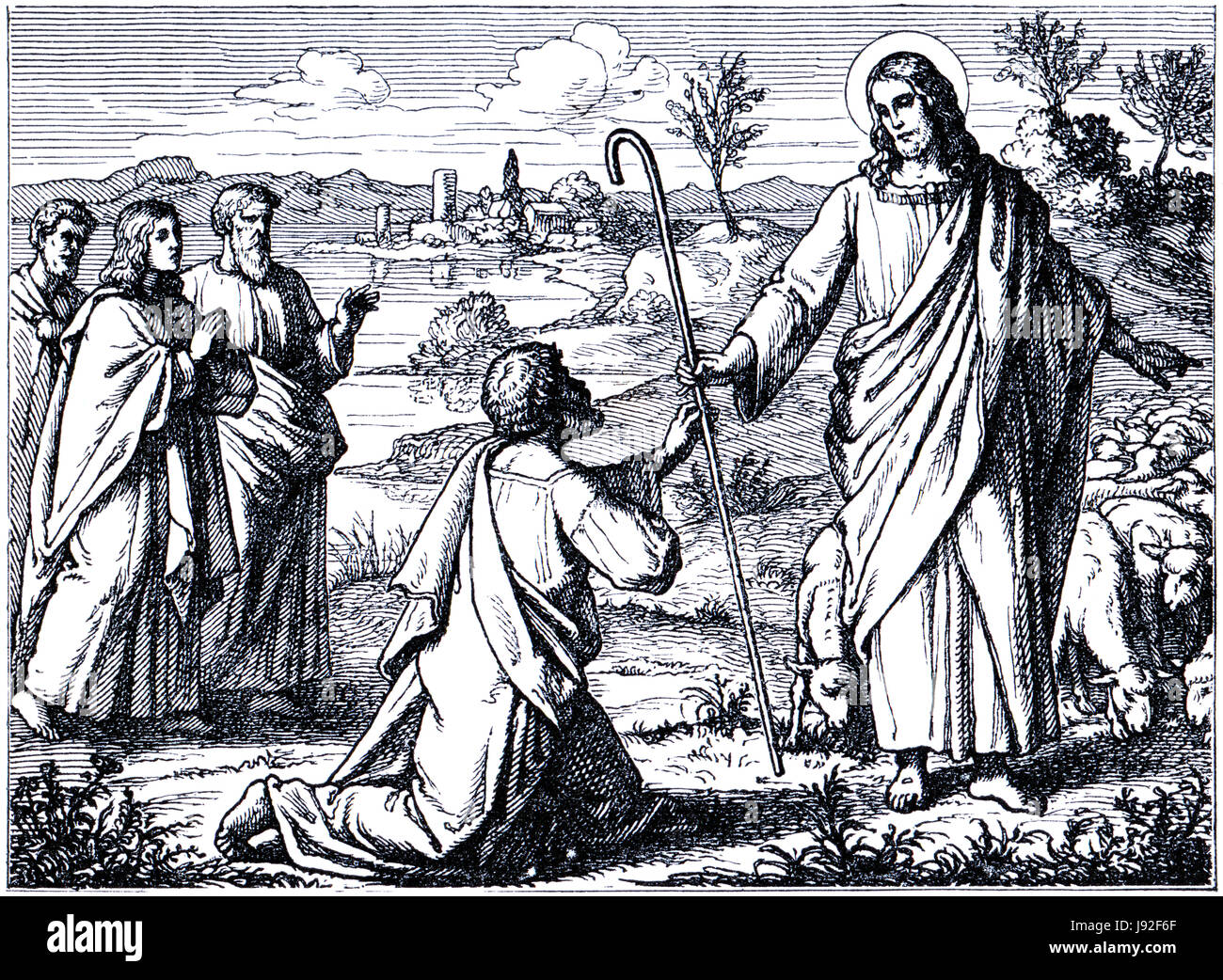 old, engraving, humans, human beings, people, folk, persons, human ...