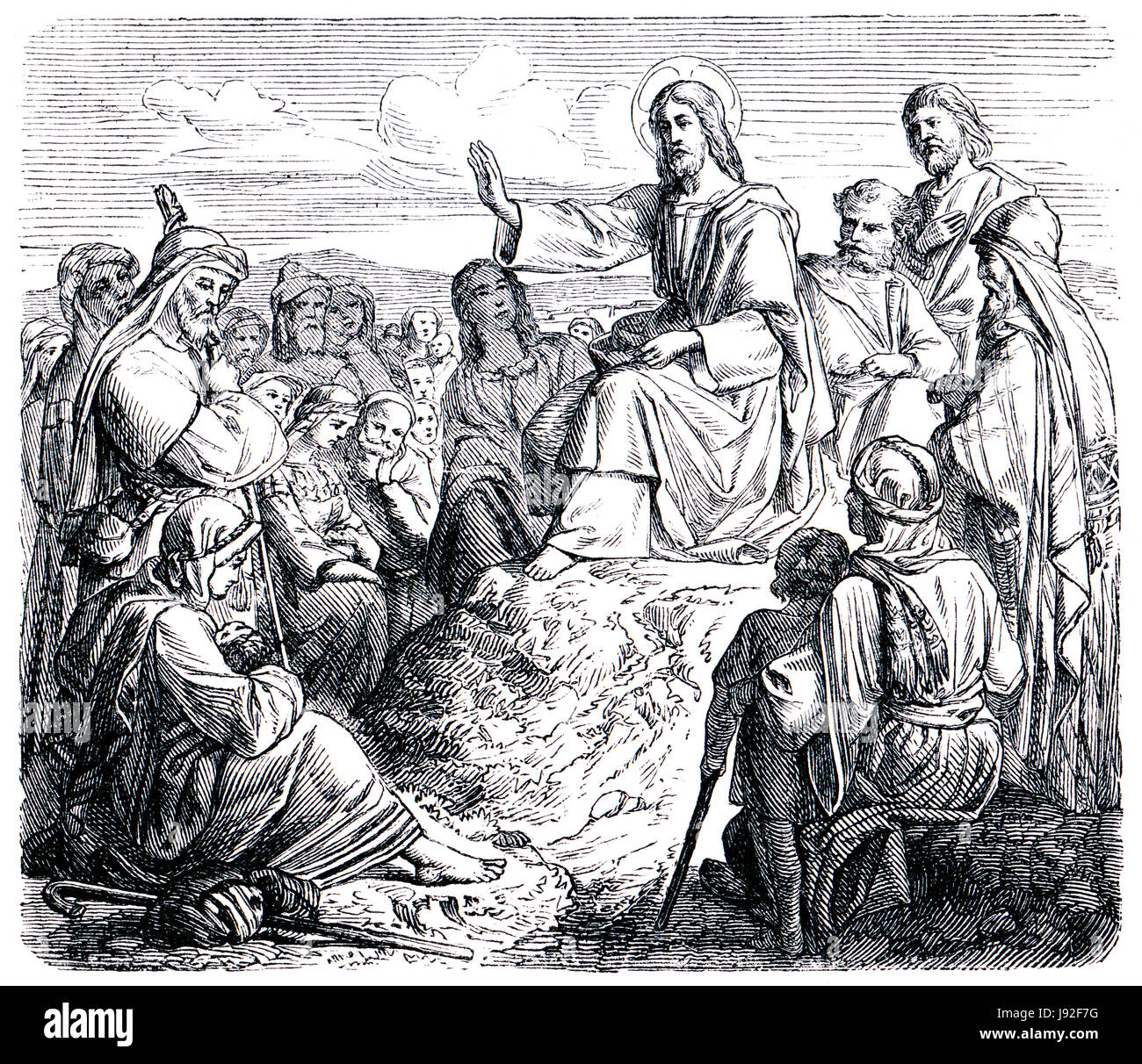 Christ the teacher hi-res stock photography and images - Alamy