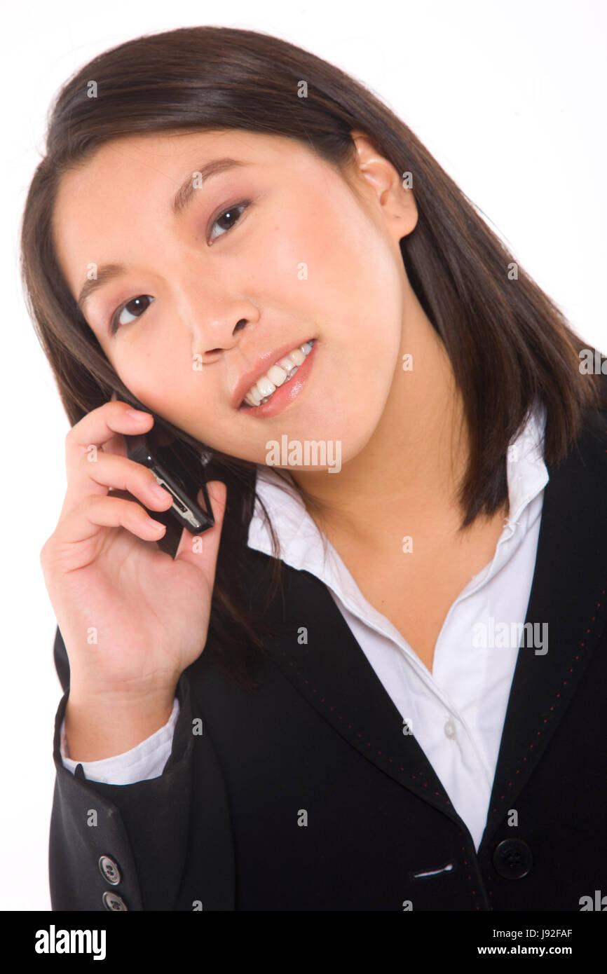 woman, telephone, phone, laugh, laughs, laughing, twit, giggle, smile ...