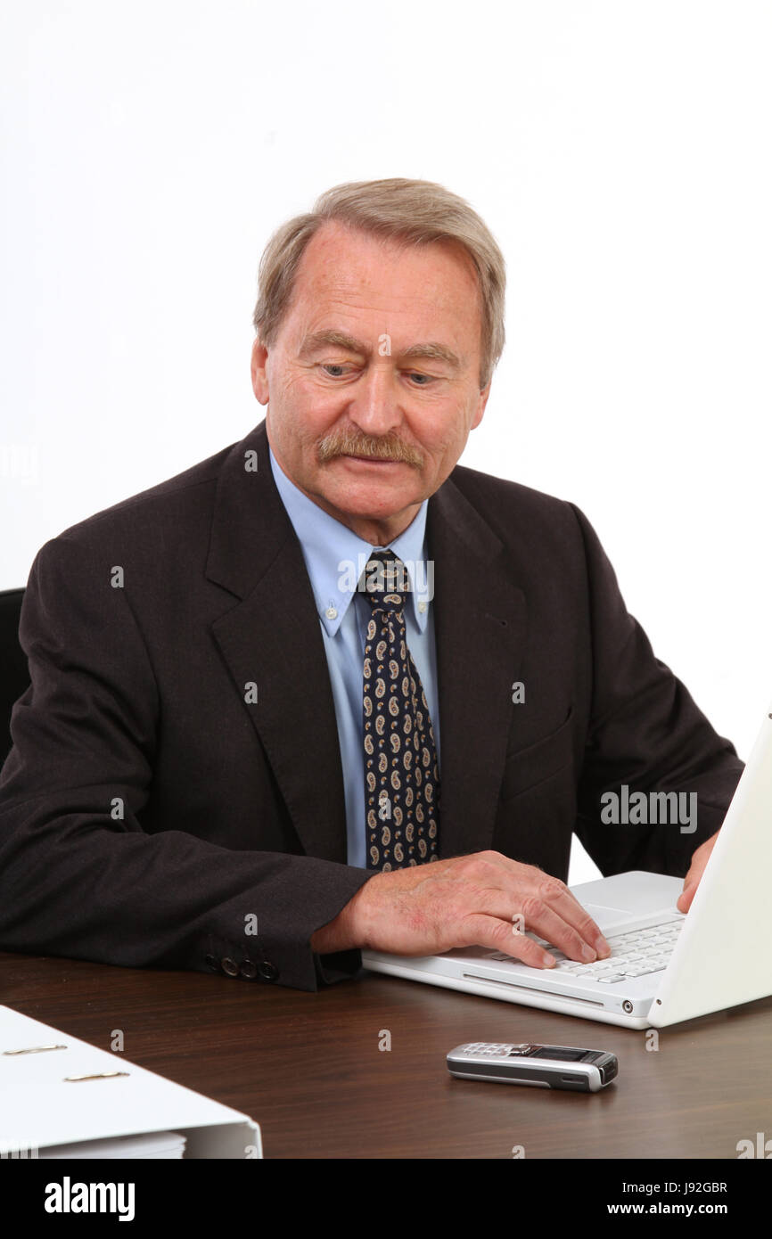 senior partner at the office Stock Photo - Alamy