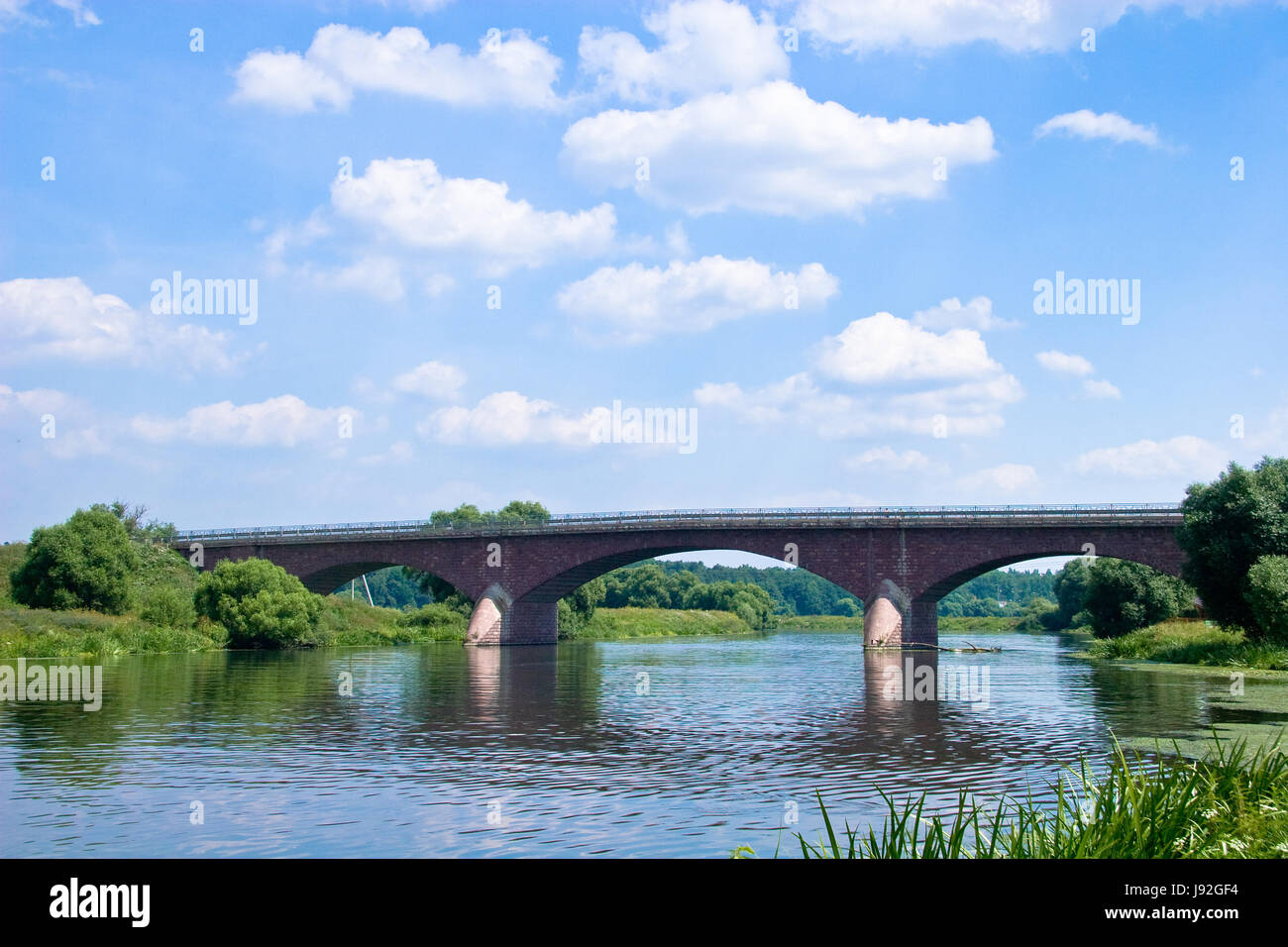 blue, colour, bridge, cloud, summer, summerly, photo, camera, fresh ...