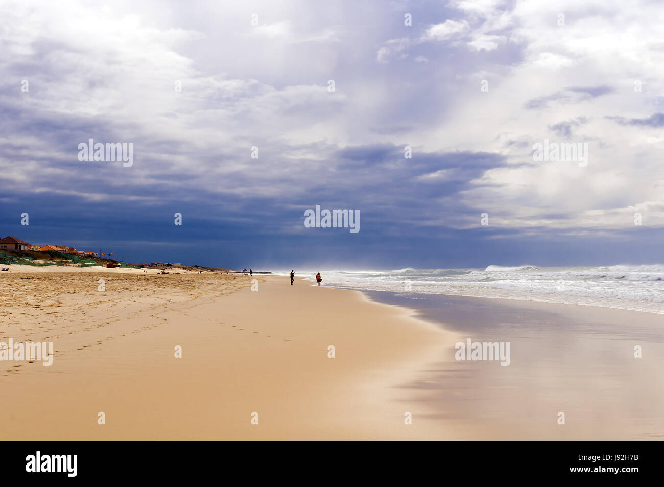 city, town, beach, seaside, the beach, seashore, atlantic ocean, salt ...