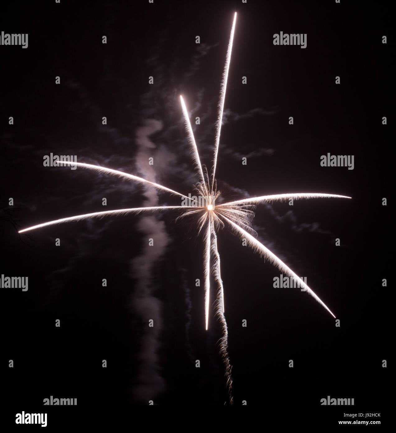 long-term exposure, silvester, New Years eve, new year, rocket, cheers ...