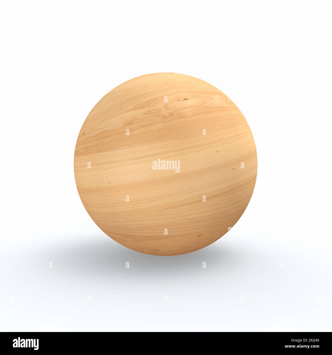 wooden ball - maple maple Stock Photo - Alamy